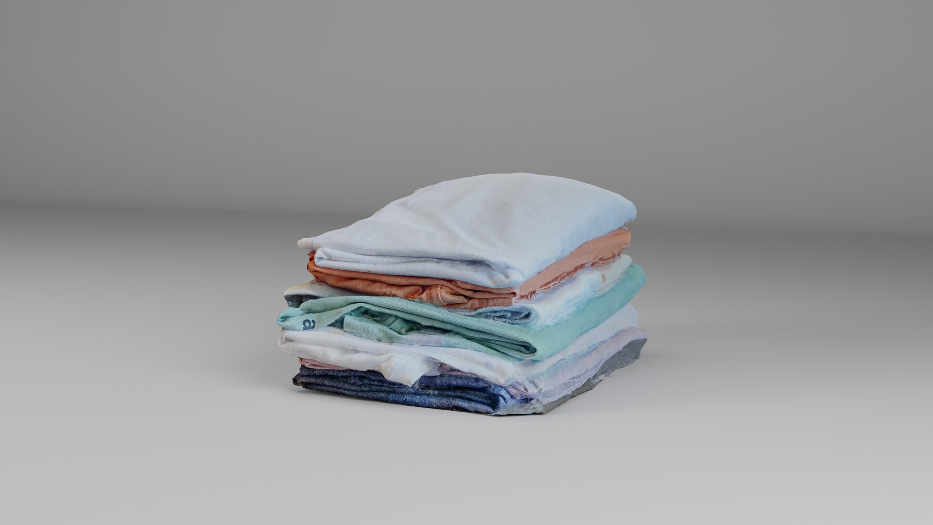 3D Folded Clothes - Mixed - 001 - TurboSquid 1914119