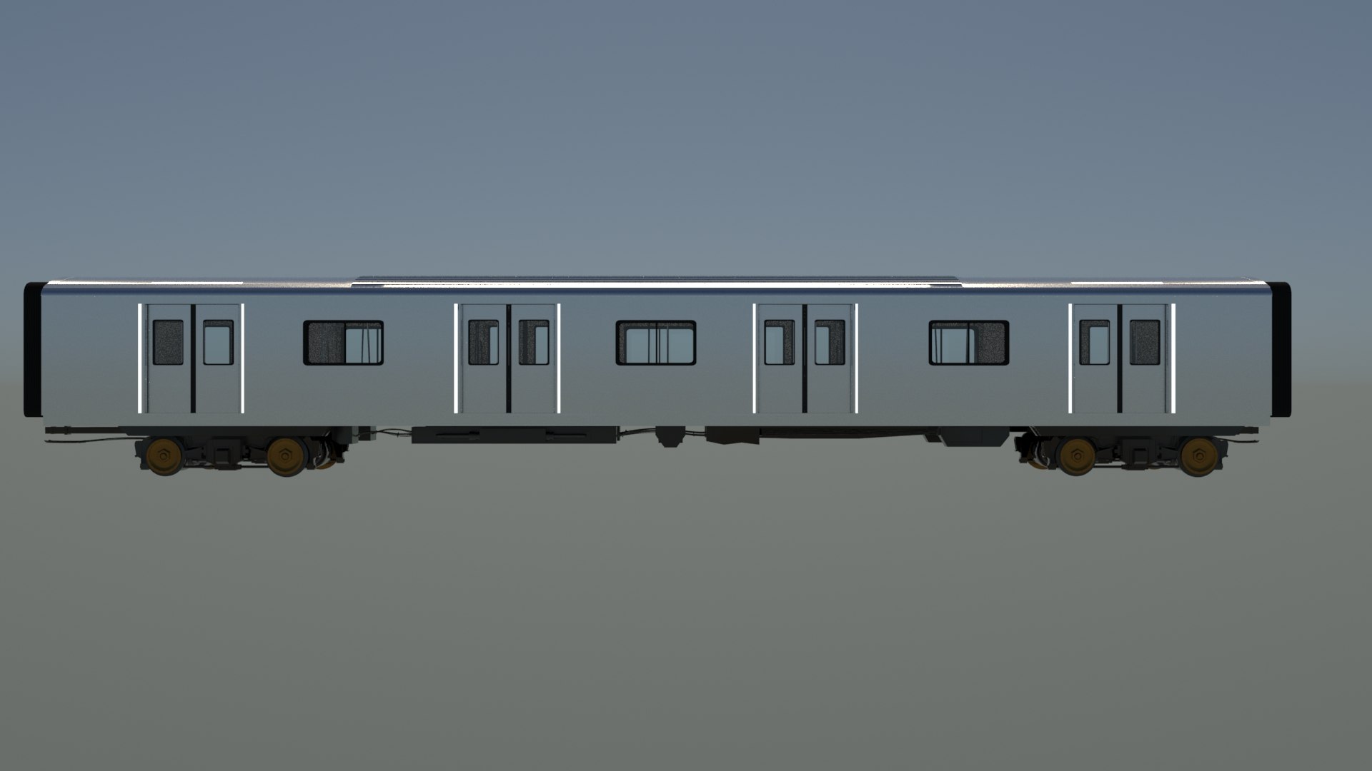 TTC Train car model - TurboSquid 1969779