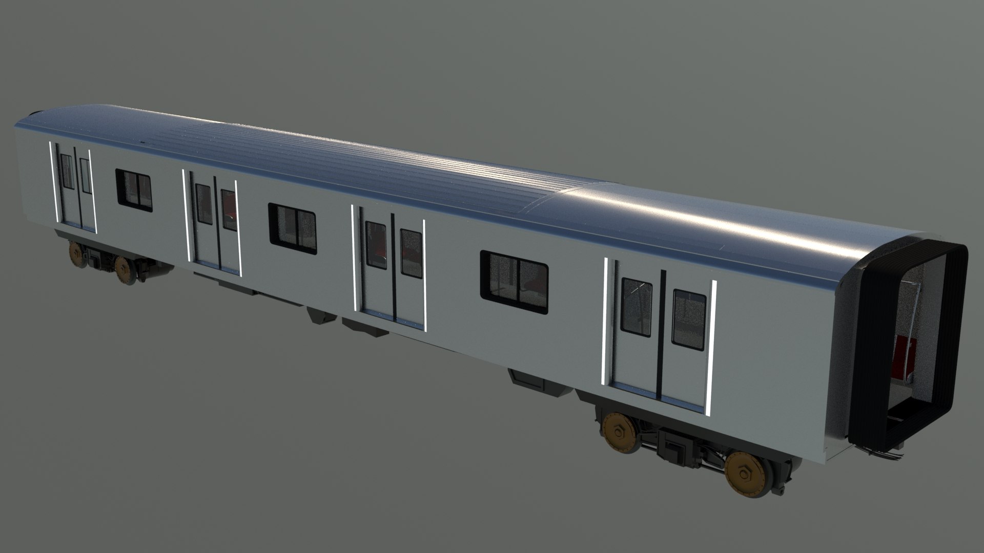 TTC Train car model - TurboSquid 1969779