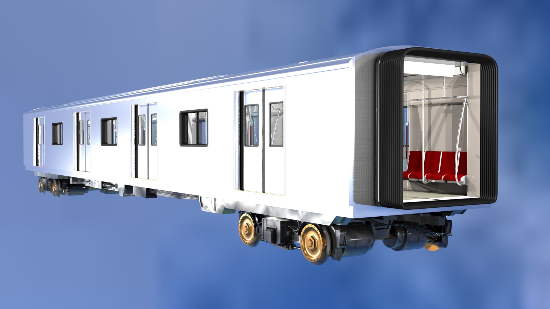 TTC Train car model - TurboSquid 1969779