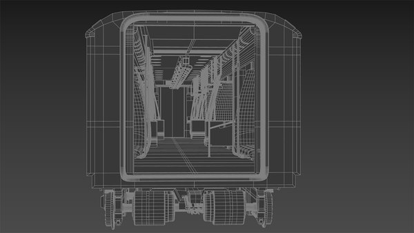 modelo 3d TTC Train car - TurboSquid 1969779