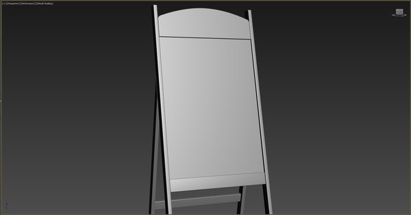 Writing board 3D model - TurboSquid 1872847
