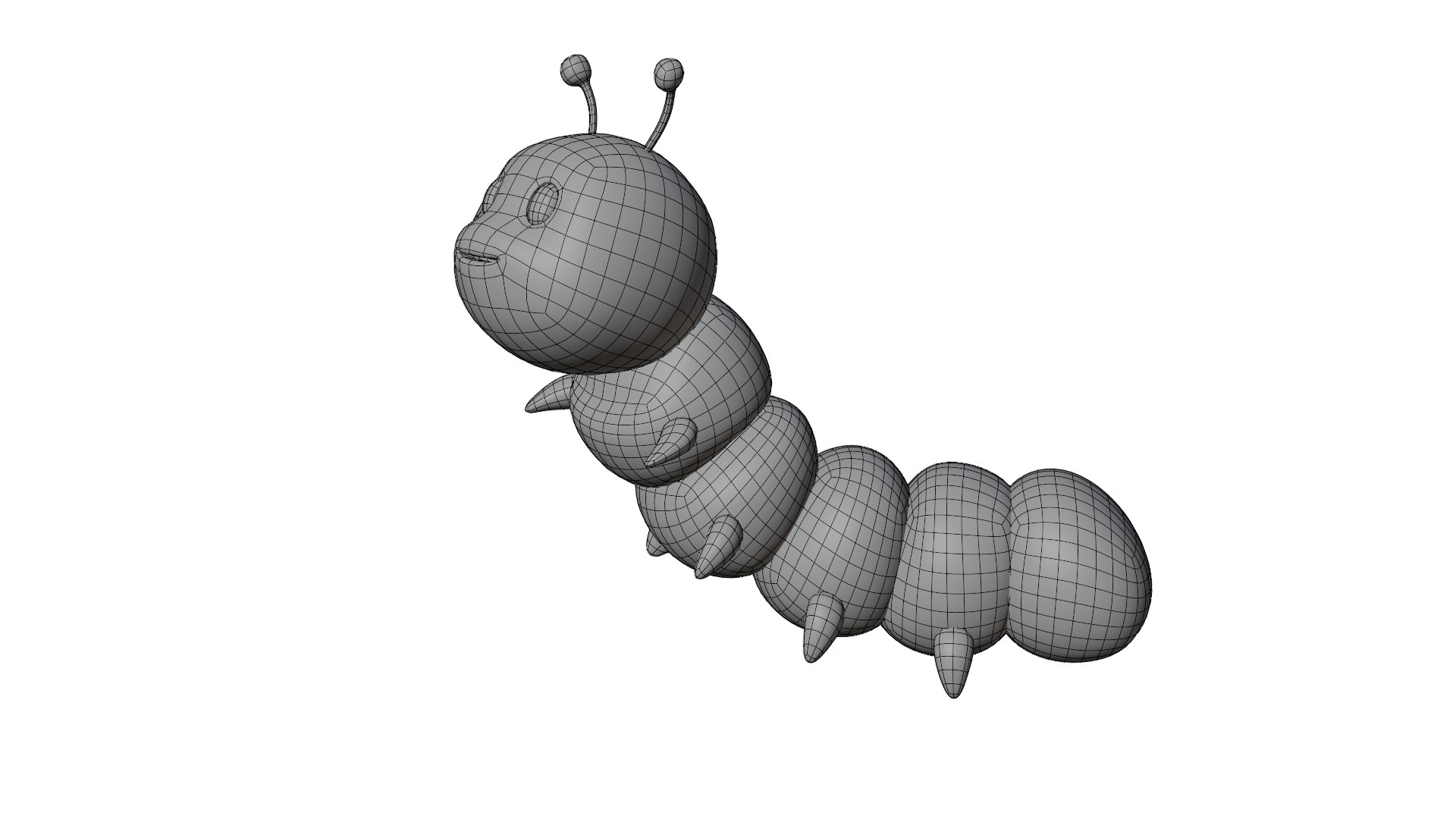 Worm 3D 3D - TurboSquid 2224054
