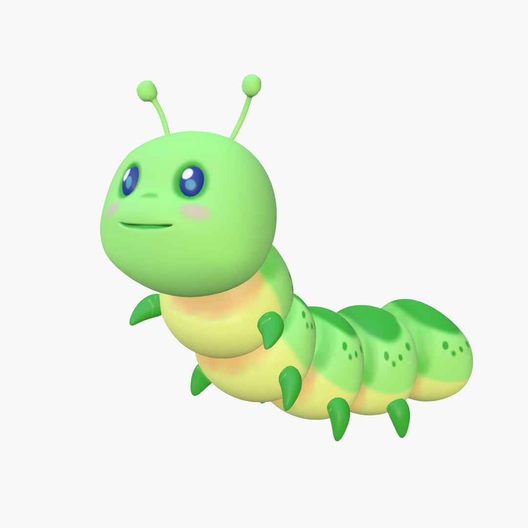 Worm 3D 3D - TurboSquid 2224054