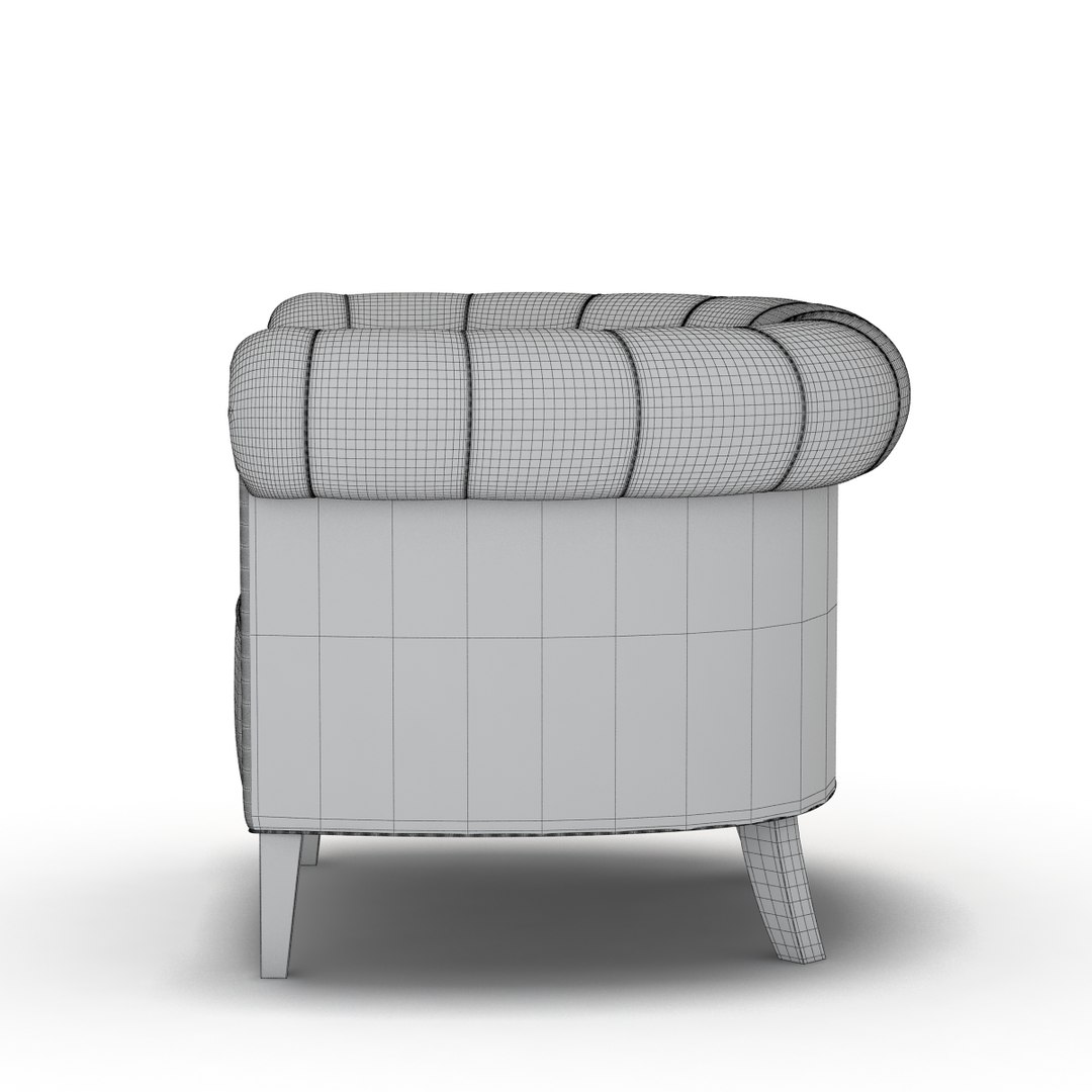 3d Pottery Barn - Ascot