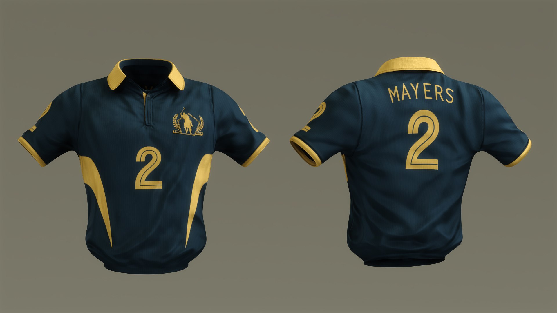 3D Male Polo Player Animated HQ Model - TurboSquid 1964517