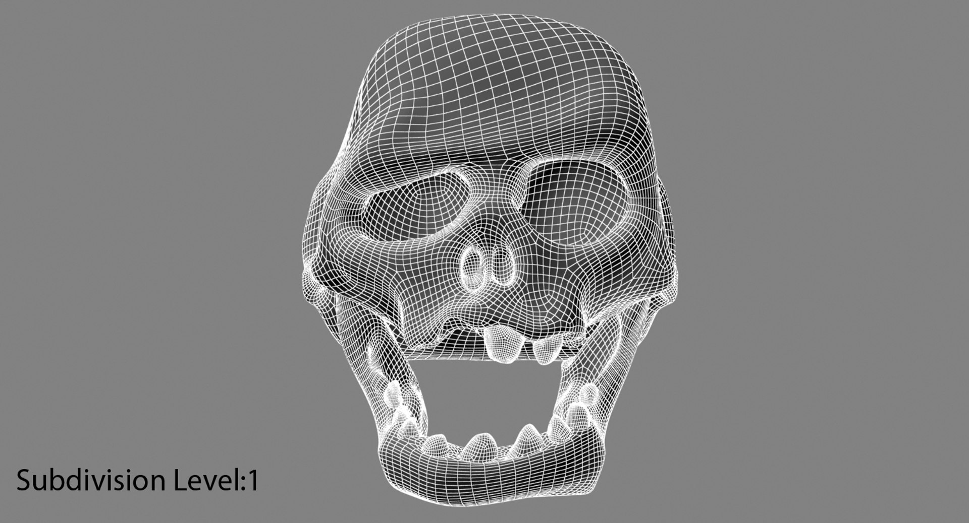 3D Cartoon Skull | 1143323 | TurboSquid