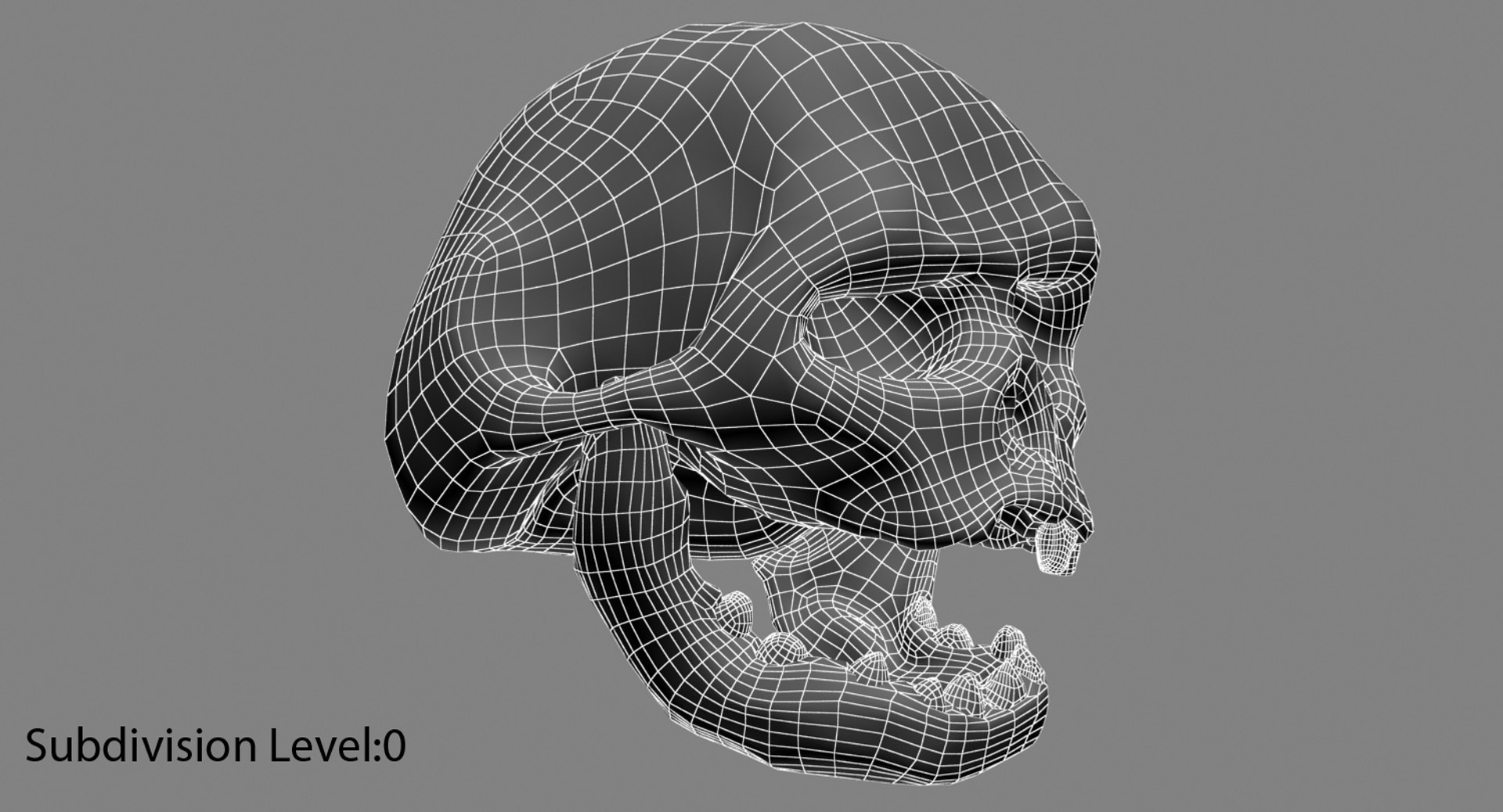 3D Cartoon Skull | 1143323 | TurboSquid