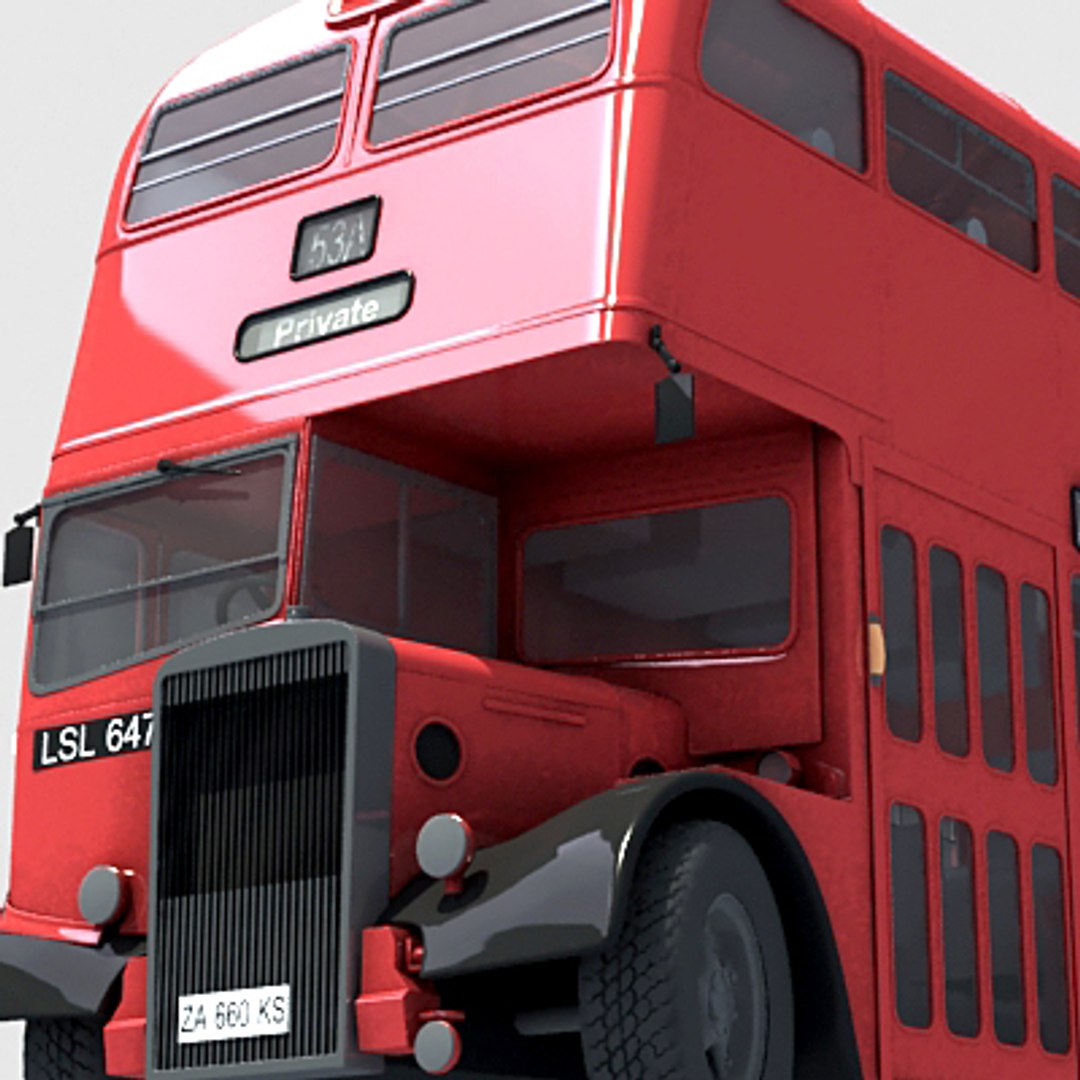 3d London Bus
