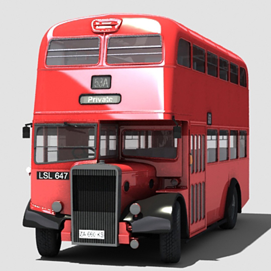 3d London Bus