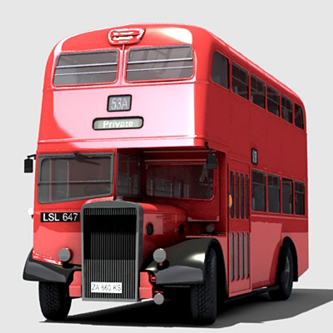 3d London Bus