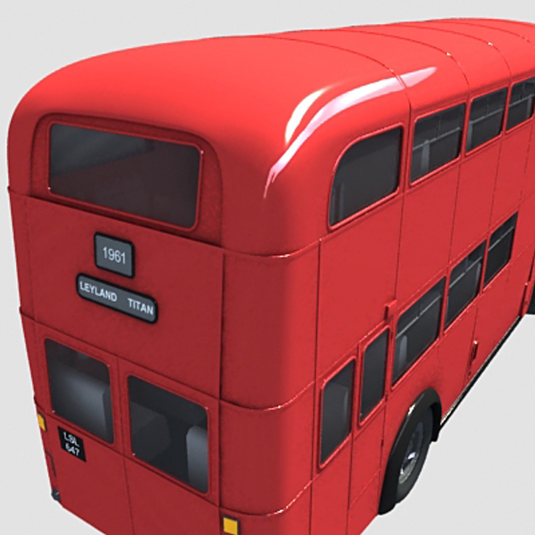 3d London Bus