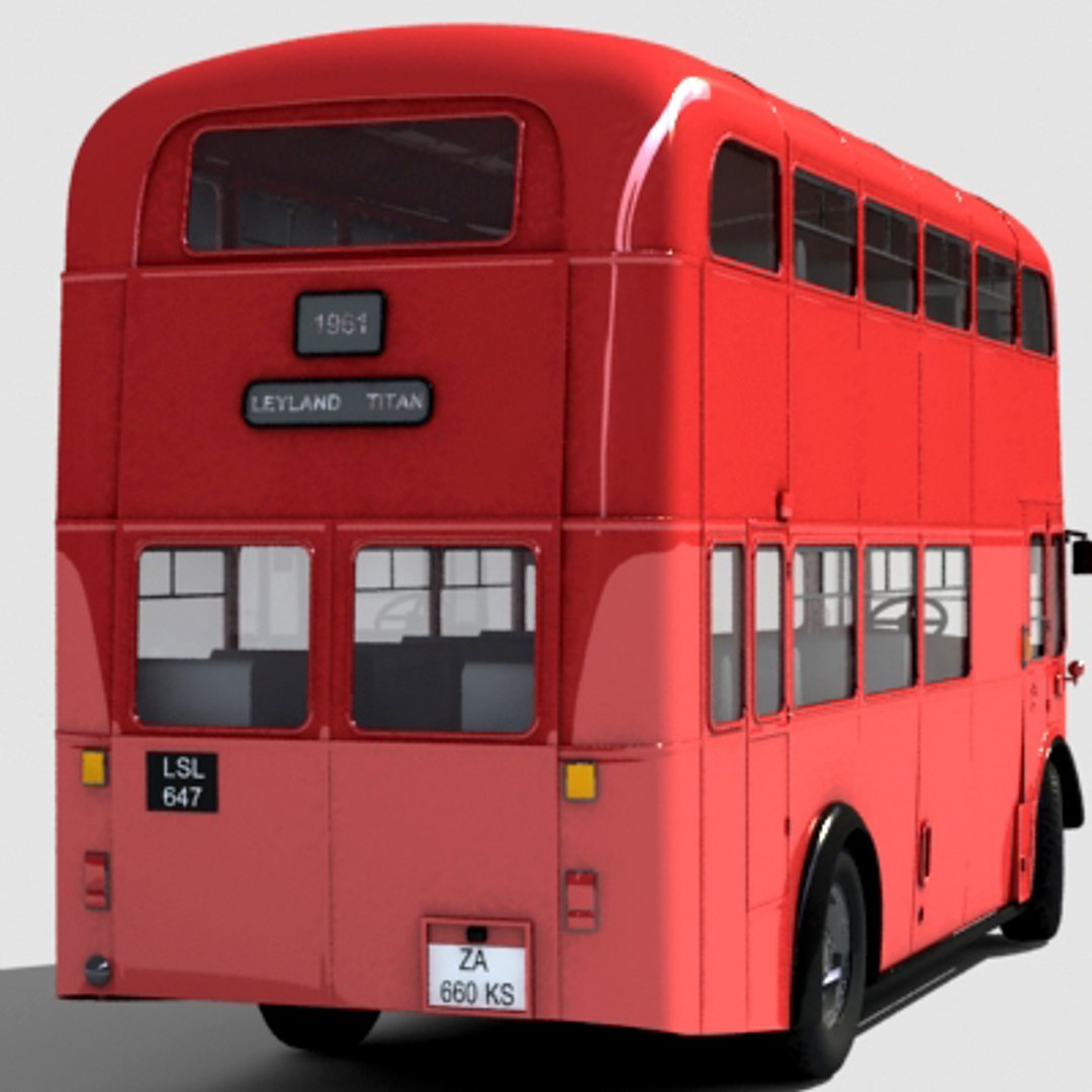 3d London Bus