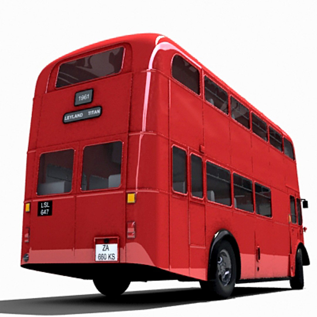 3d London Bus