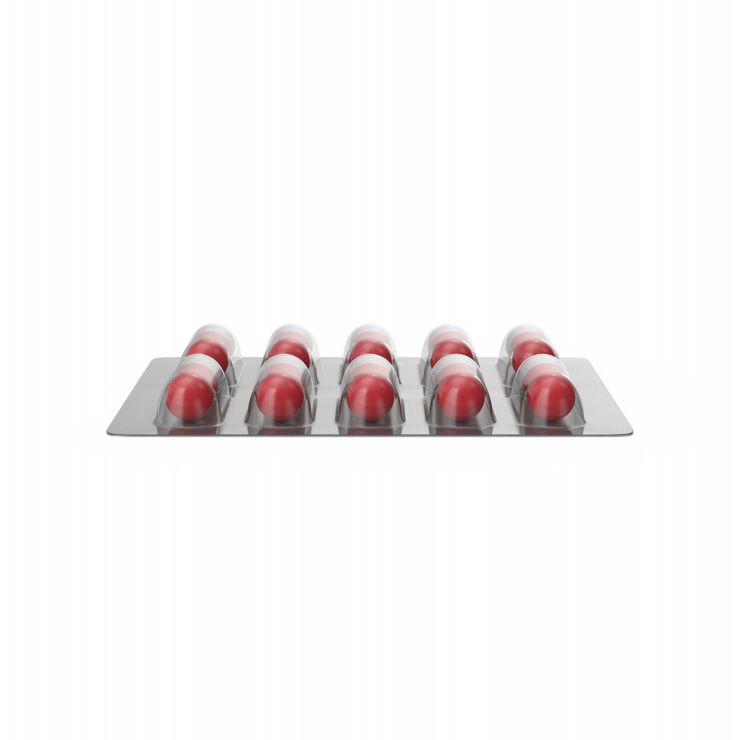 3D Pill Capsules Package Model - TurboSquid 2176207