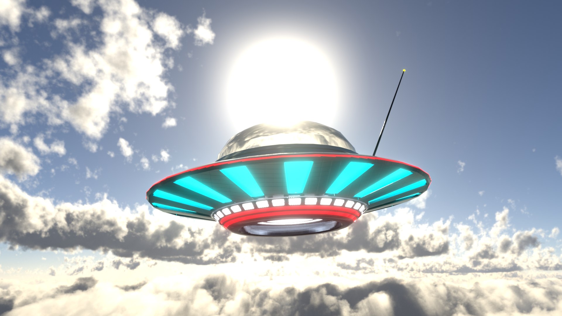 3D Alien UFO Scout Spaceship - TurboSquid 1969701