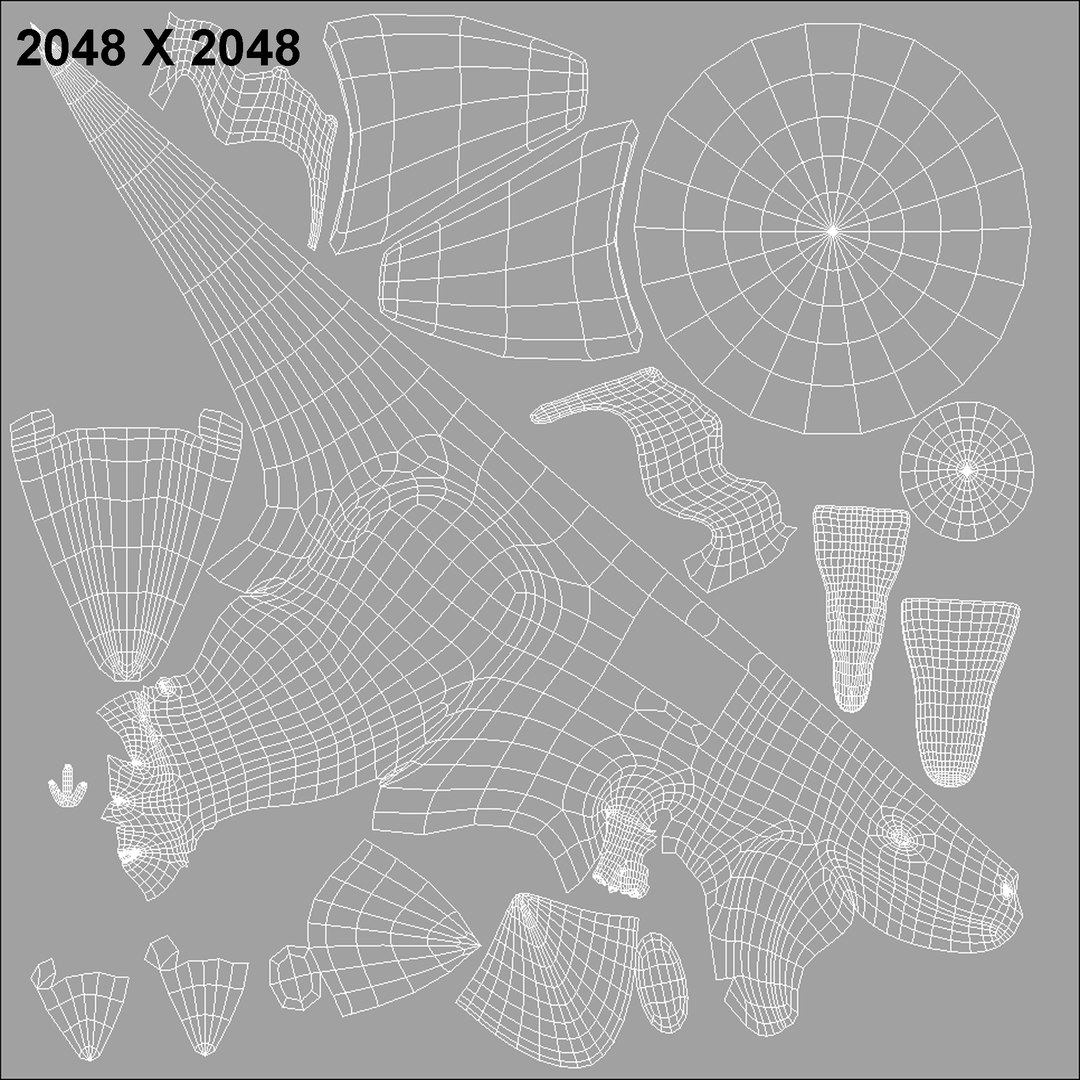 pterosaurs wings obj