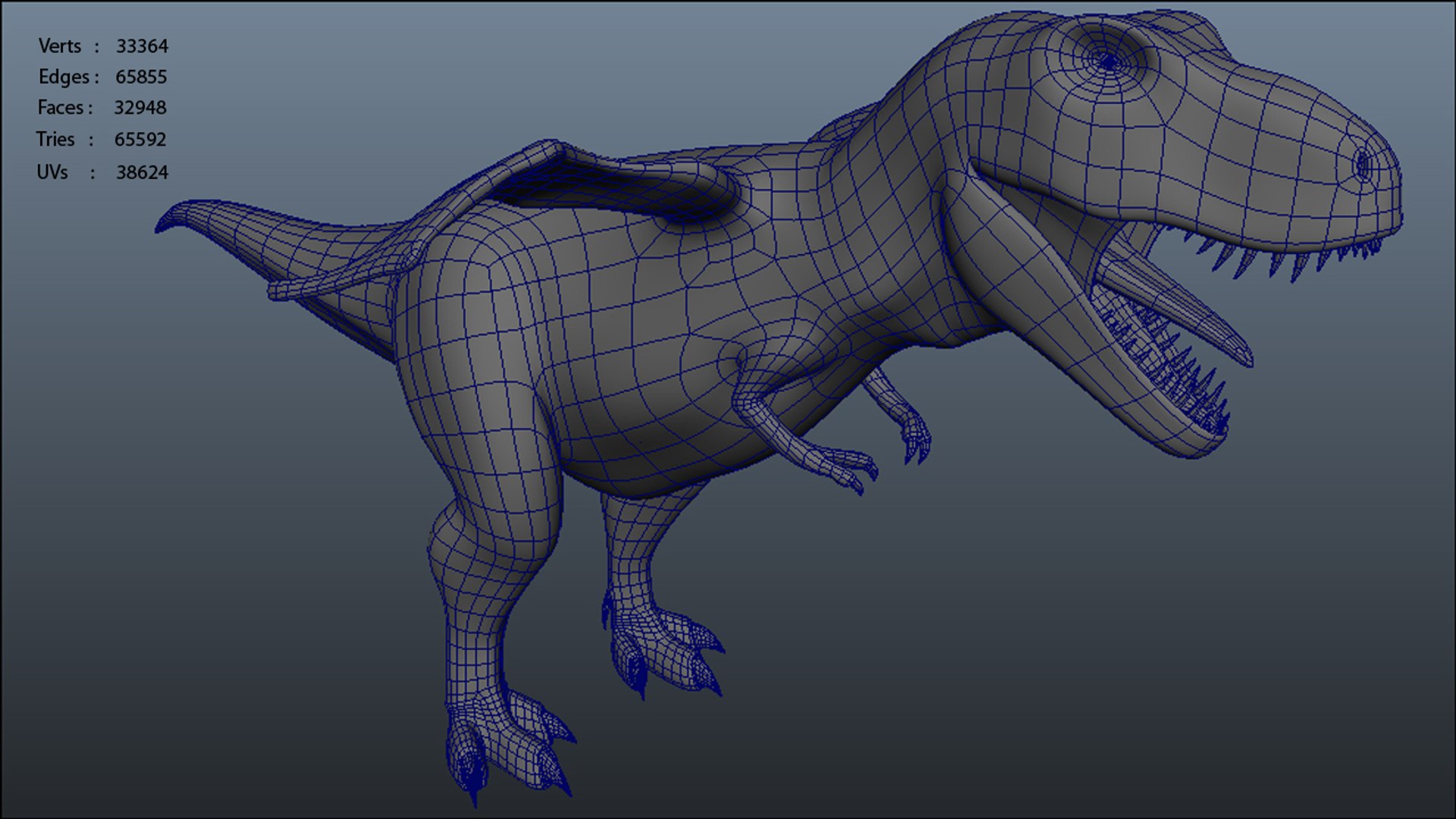 pterosaurs wings obj