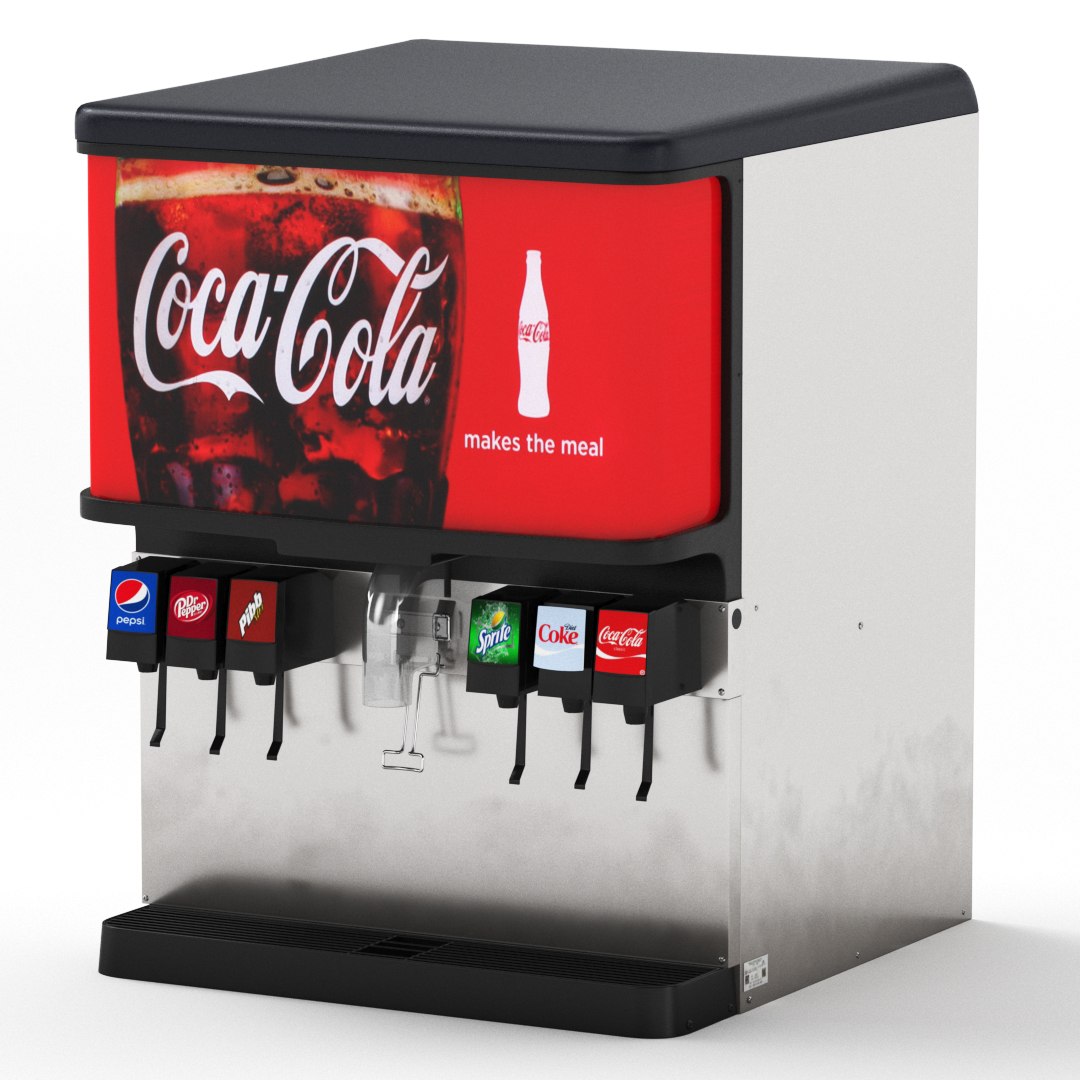 3D 6 flavor ice beverage model - TurboSquid 1586271