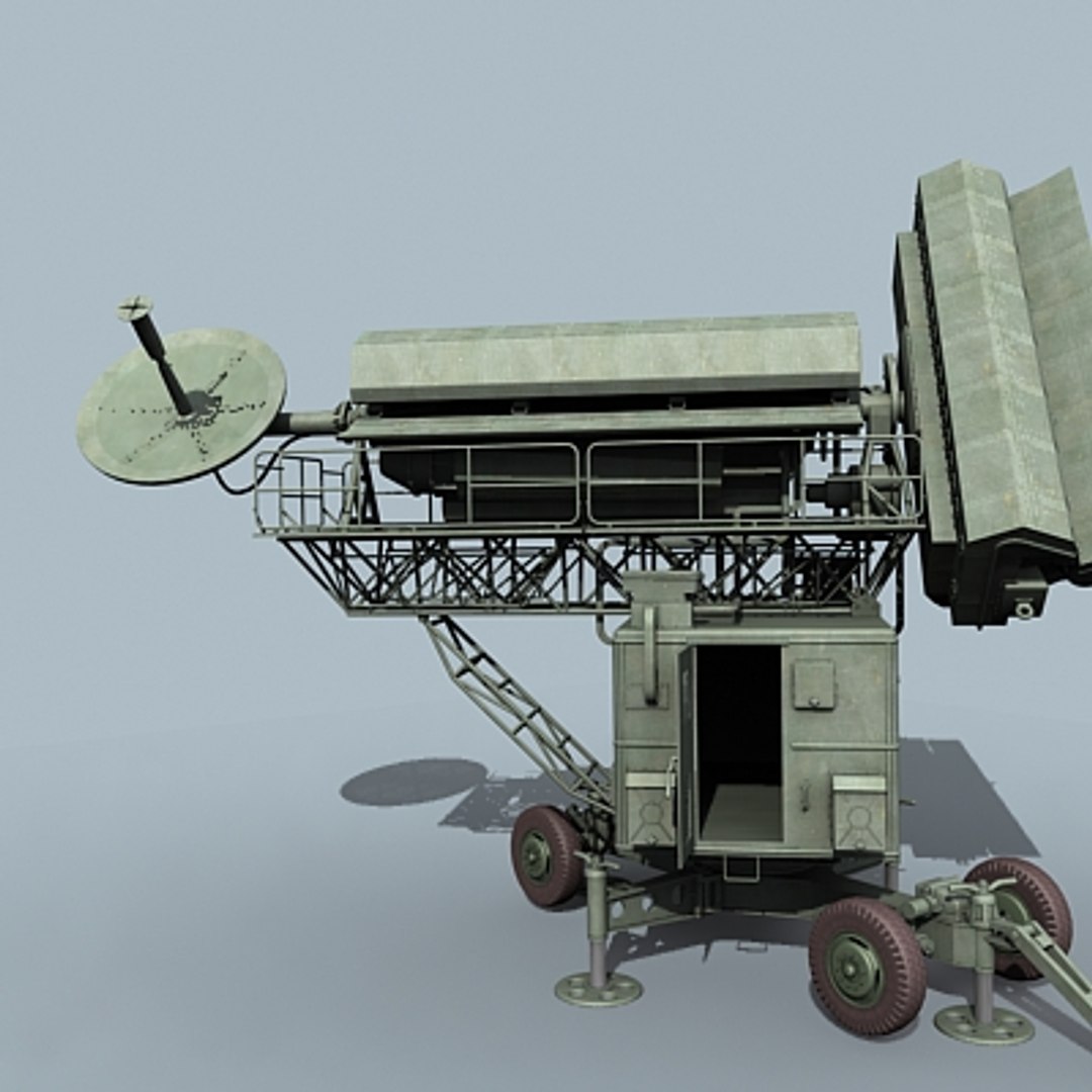 3d Sa-2 Fan Song Model