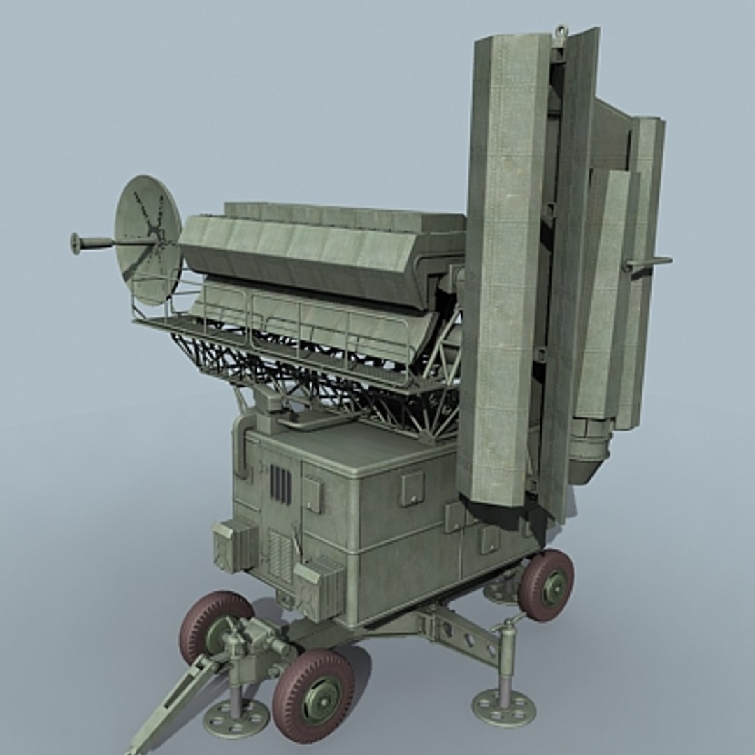 3d Sa-2 Fan Song Model