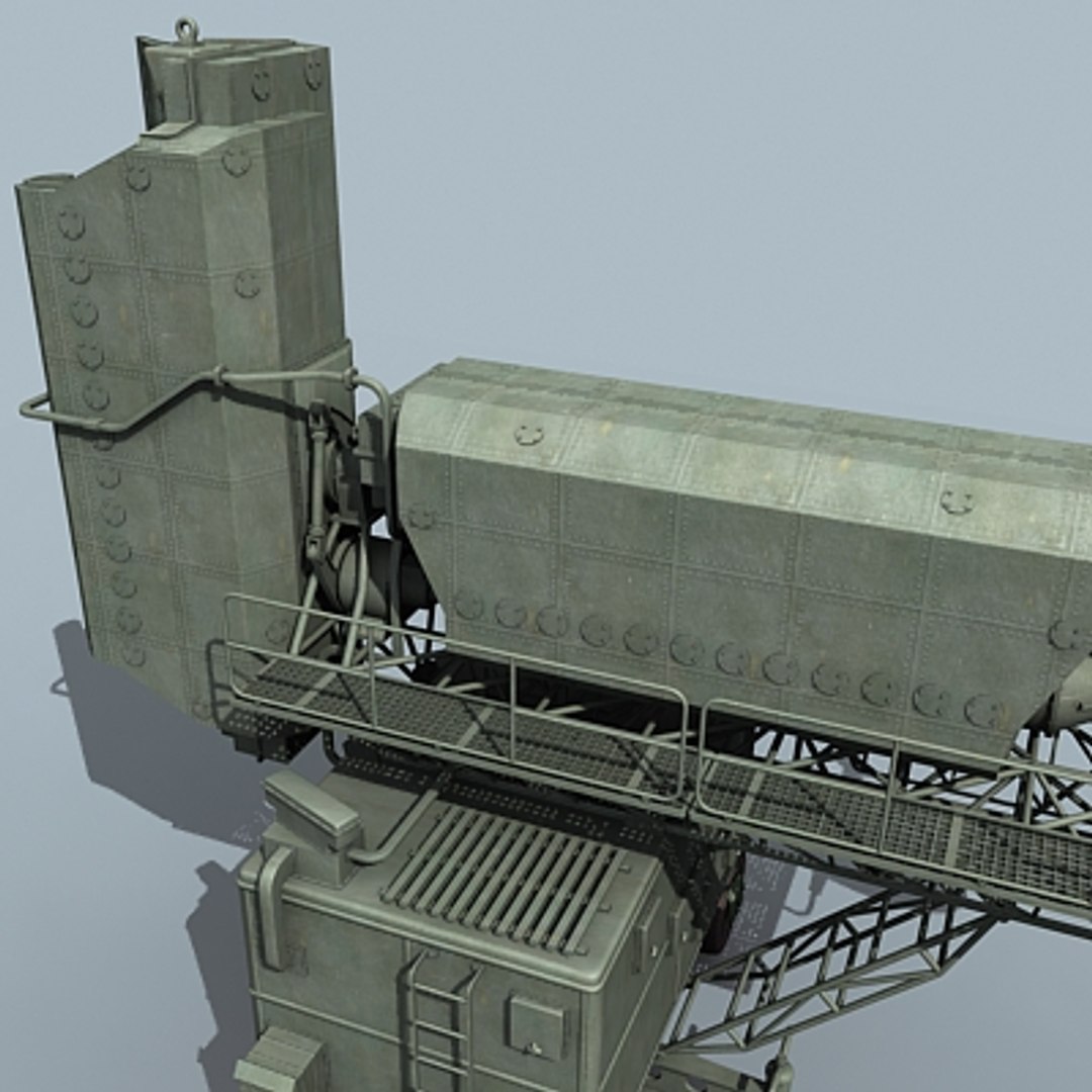 3d Sa-2 Fan Song Model