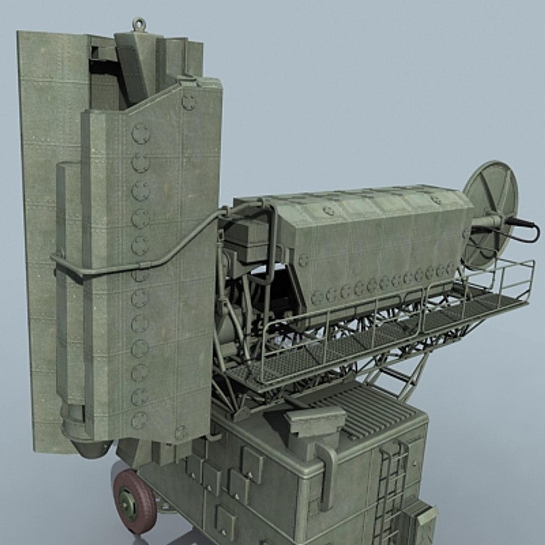 3d Sa-2 Fan Song Model