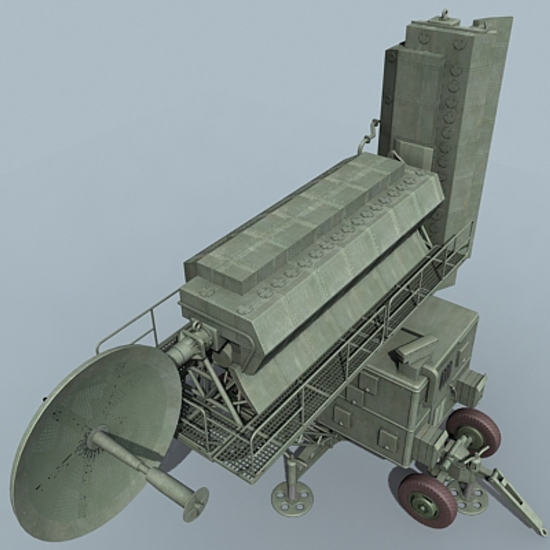 3d Sa-2 Fan Song Model