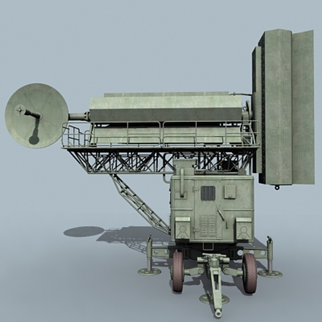 3d Sa-2 Fan Song Model