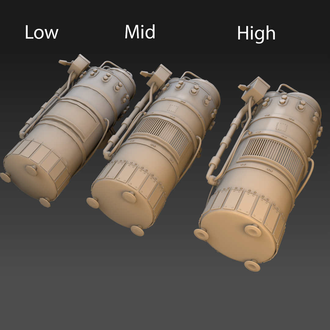 3d model steampunk chamber