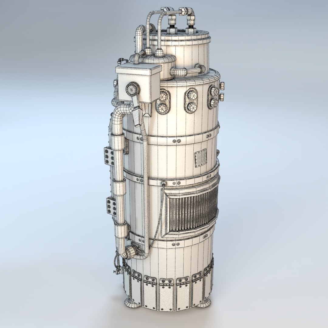 3d Model Steampunk Chamber