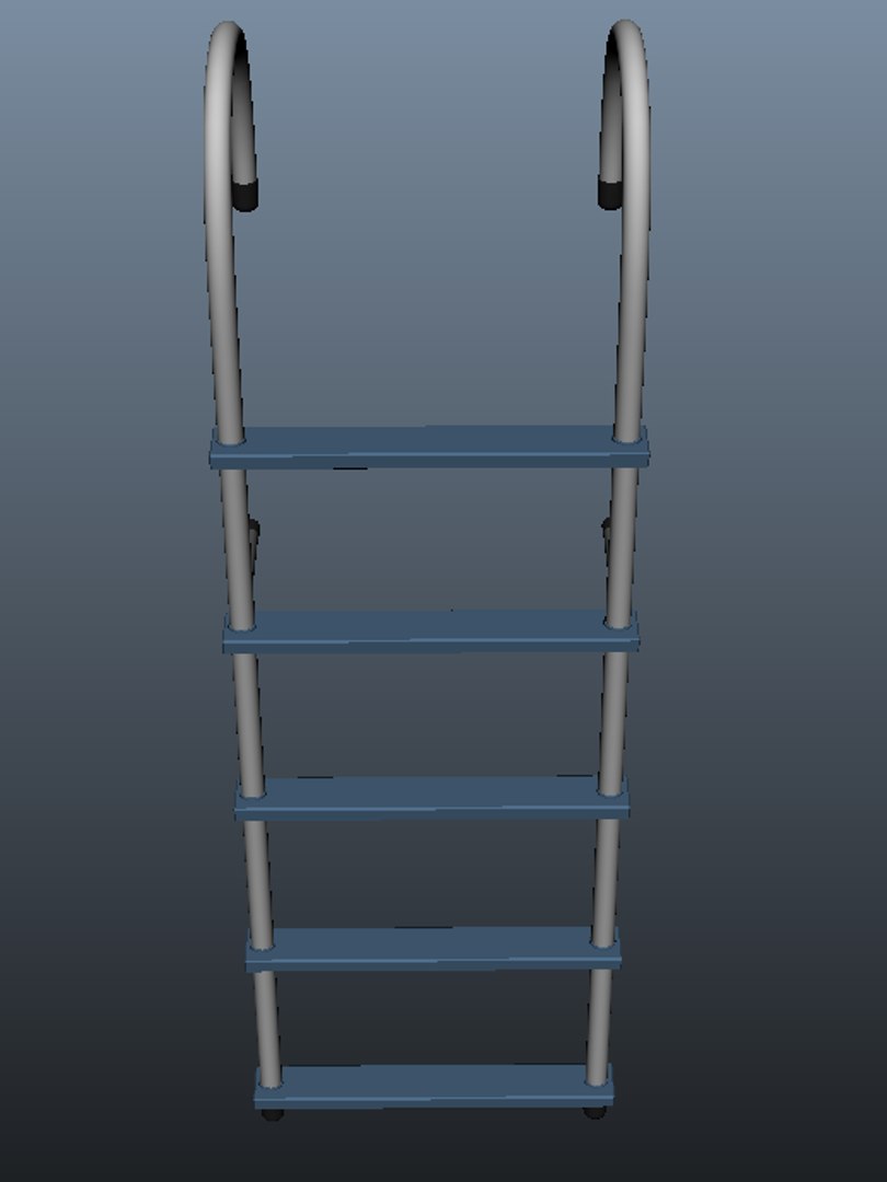 Pool Ladder 3d Model