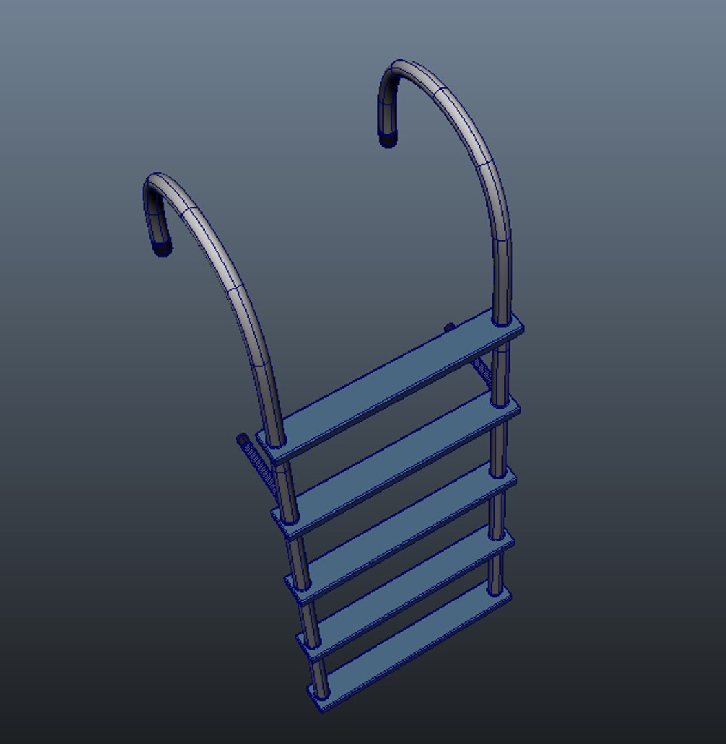 Pool Ladder 3d Model