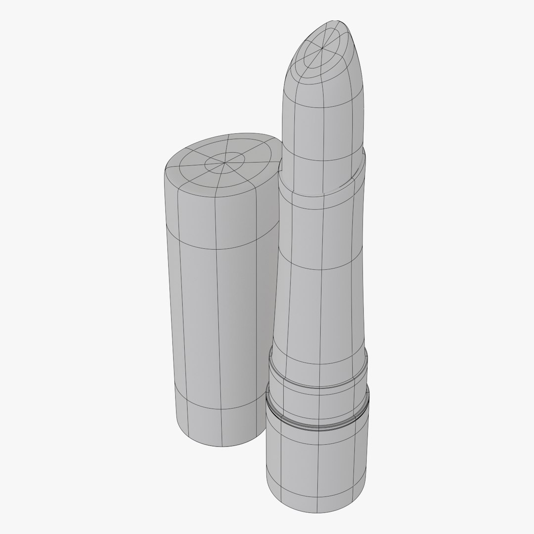 3d Model Lipstick Lips