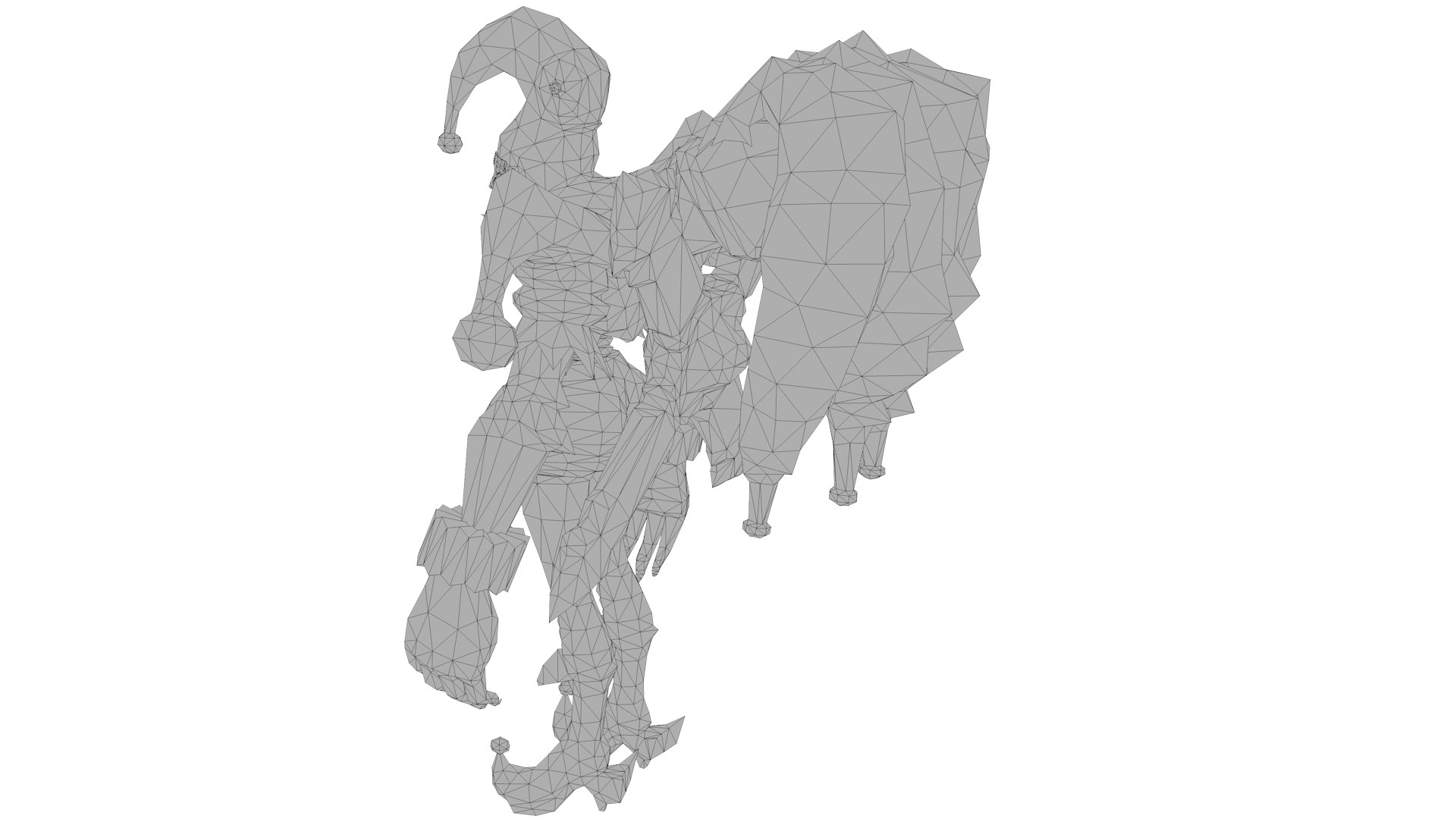 3D Dark Jester Fantasy Horror 3D Character - TurboSquid 2380425