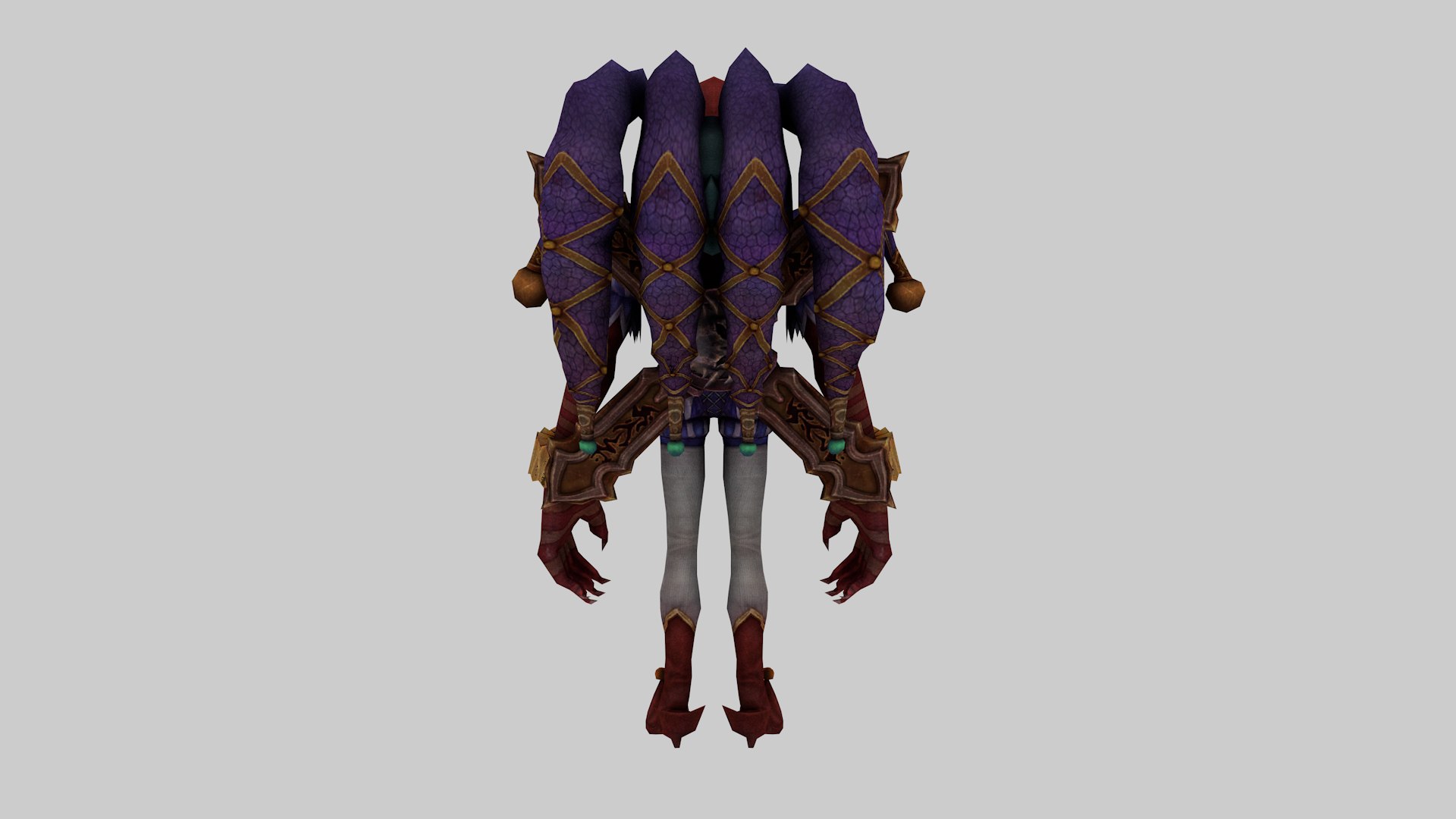 3D Dark Jester Fantasy Horror 3D Character - TurboSquid 2380425