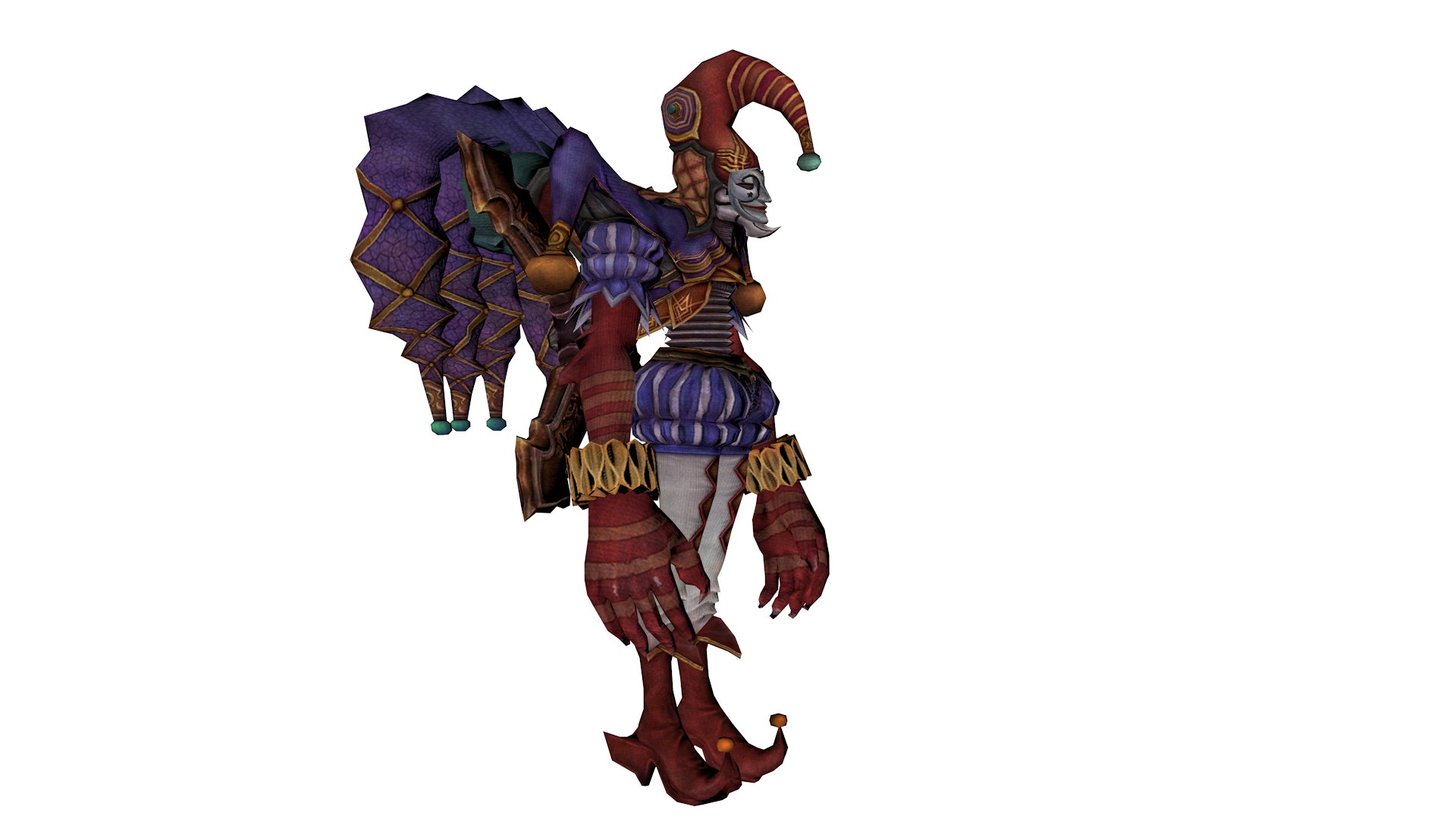 3D Dark Jester Fantasy Horror 3D Character - TurboSquid 2380425