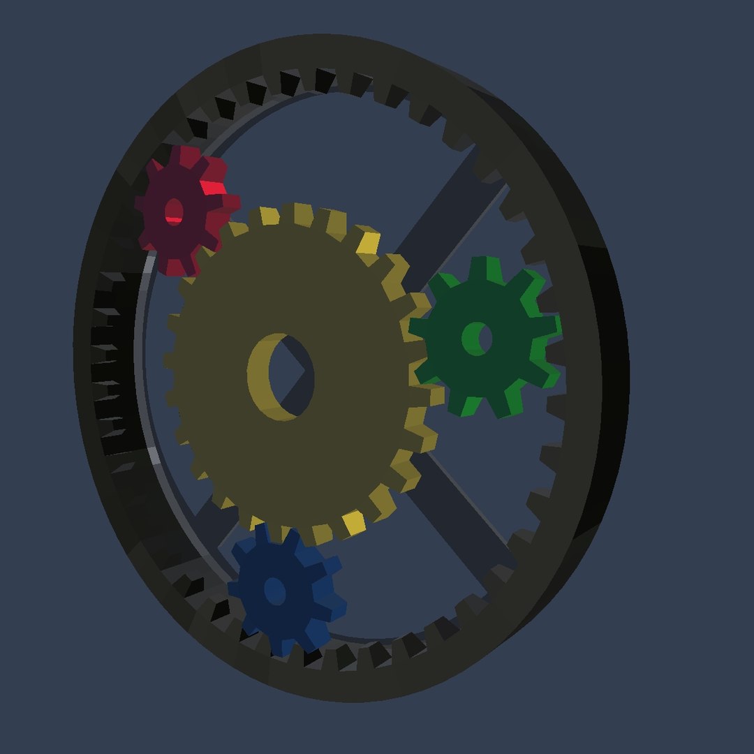 3ds Planetary Gear Set
