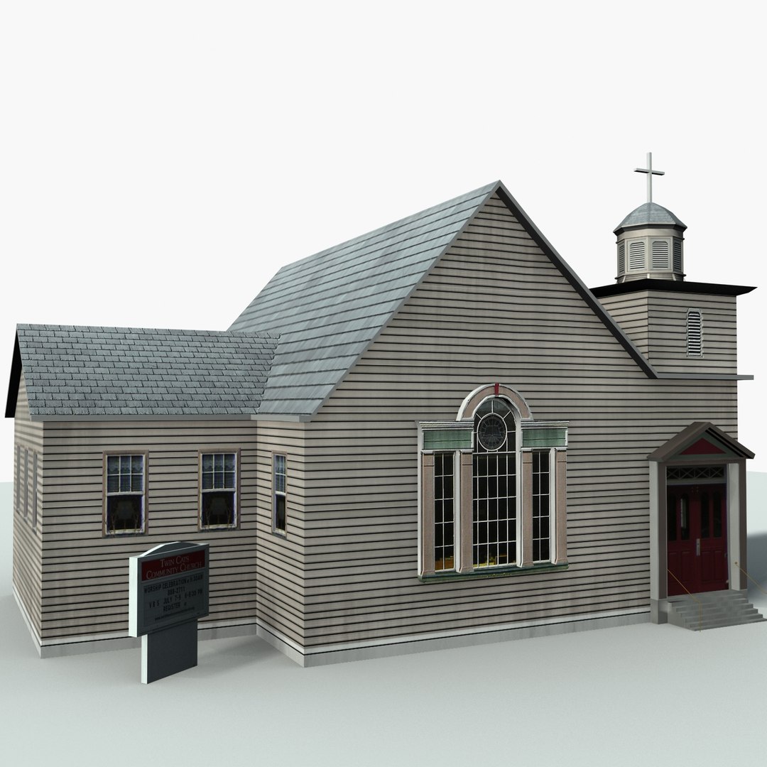 3d chapel model