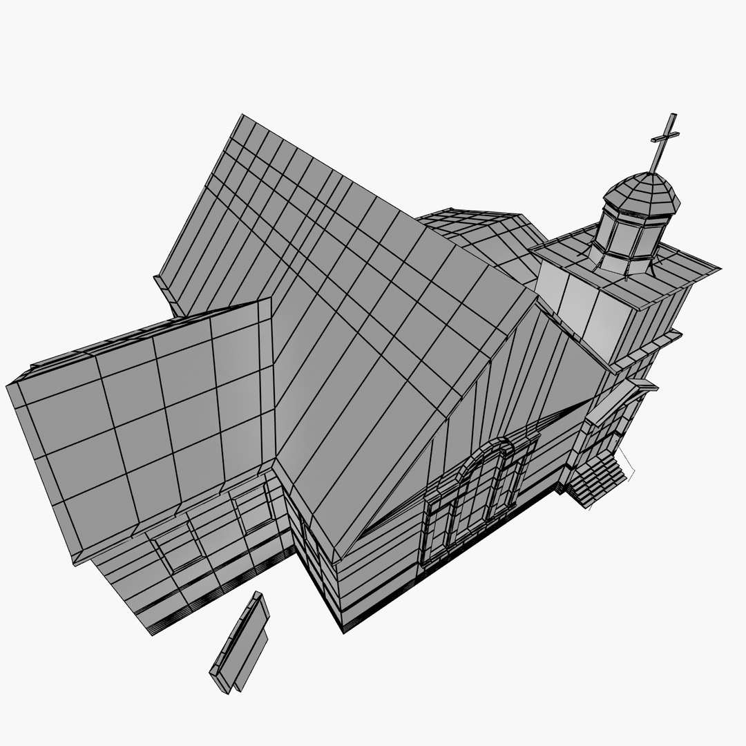 3d chapel model