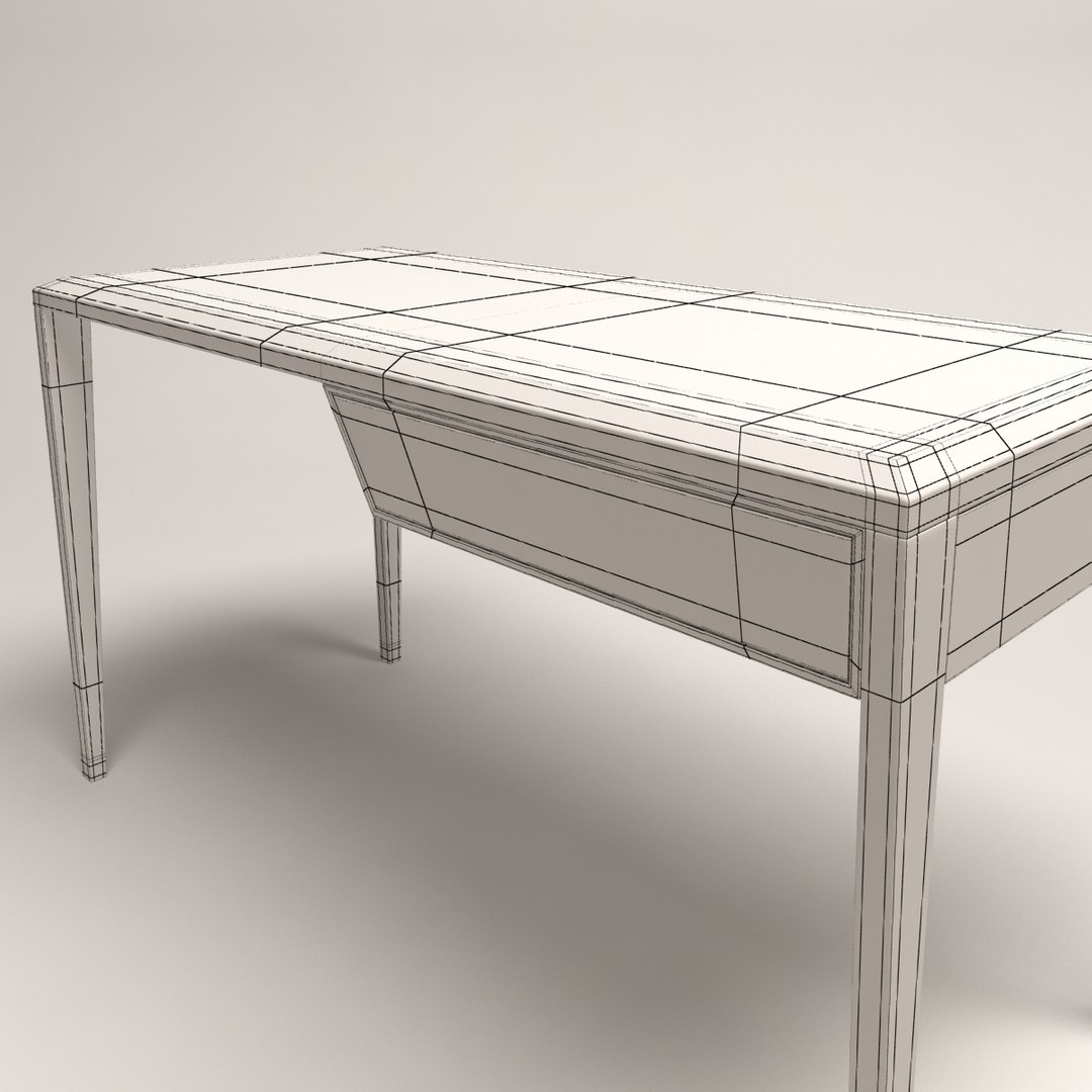 Desk Modern 3D Model - TurboSquid 1336379