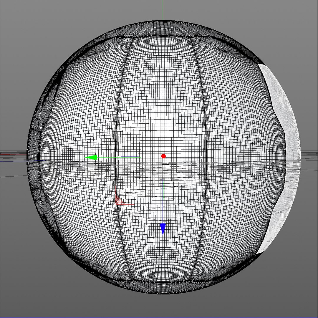 Netball Ball 3d C4d