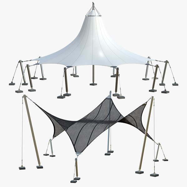Tensile Structure 3D Models for Download | TurboSquid