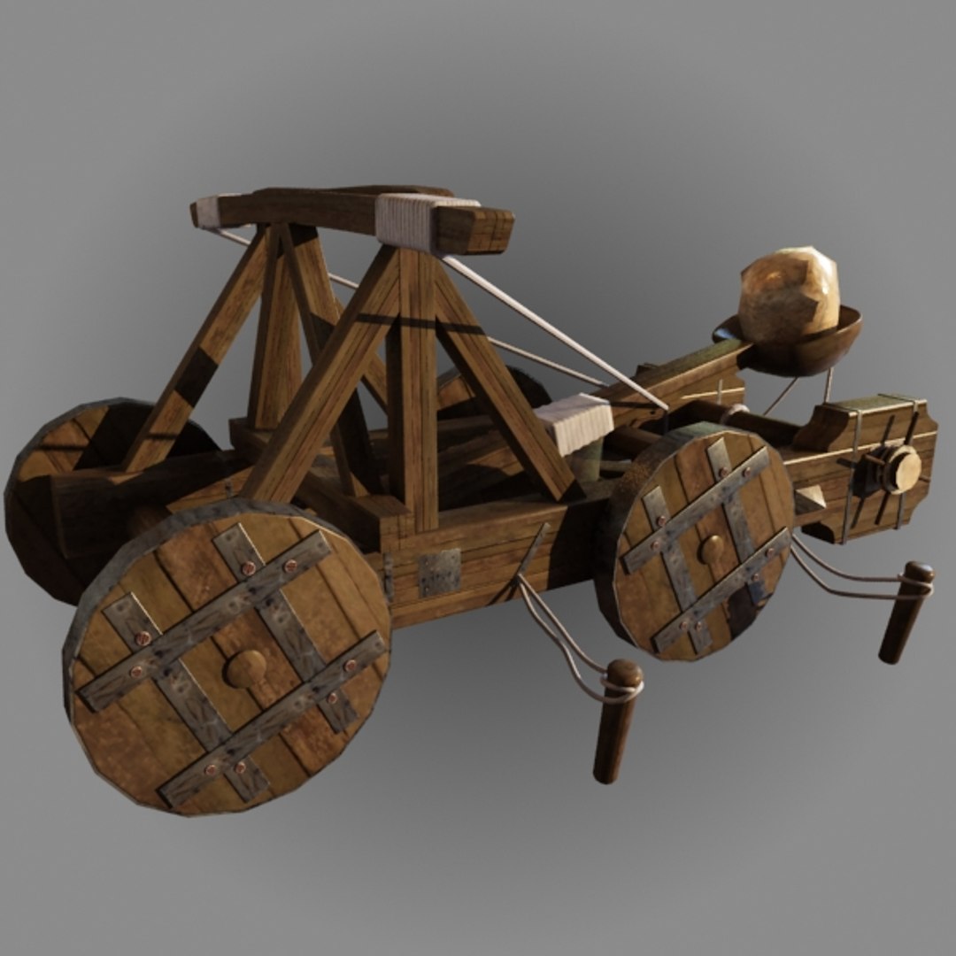 3d Catapult Model
