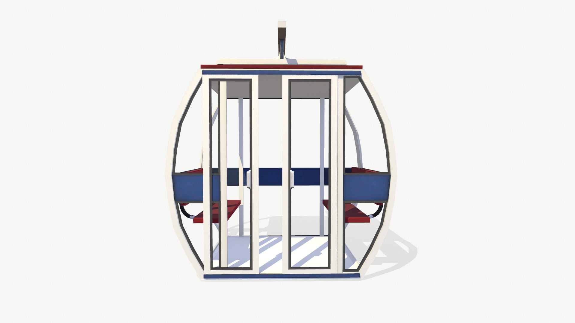 3D Ferris Wheel Cart Model - TurboSquid 1885370