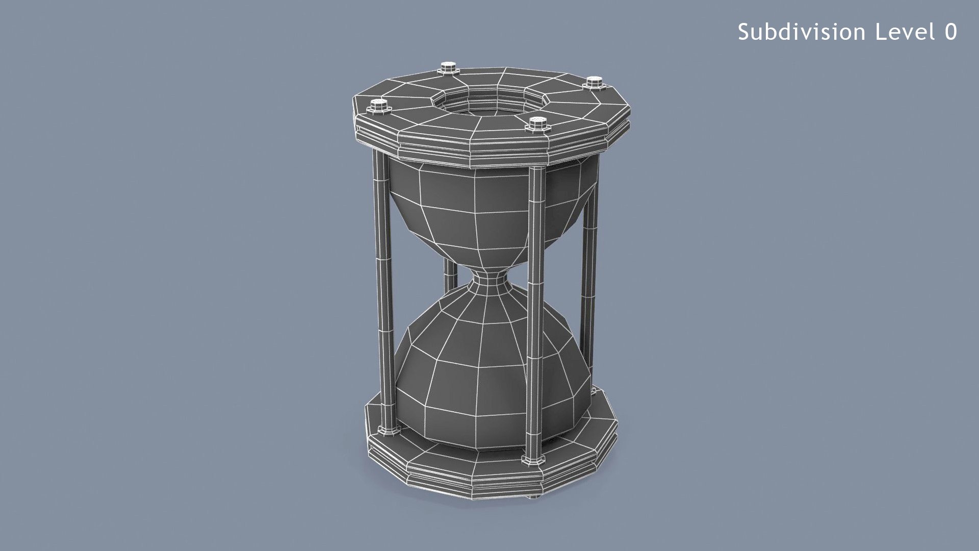 3D Hourglass Cartoon Model - TurboSquid 2001763
