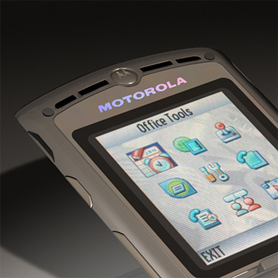 3dsmax Motorola Razr V3 Cell Phone