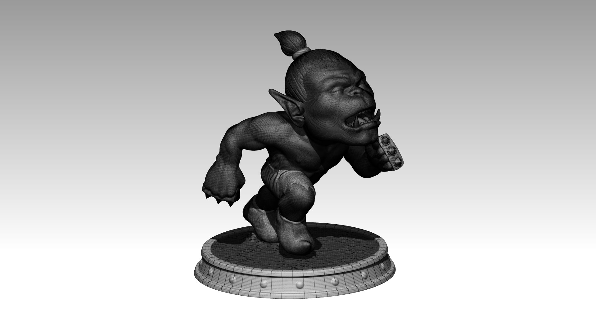 3D Orc Runner Model - TurboSquid 2186374