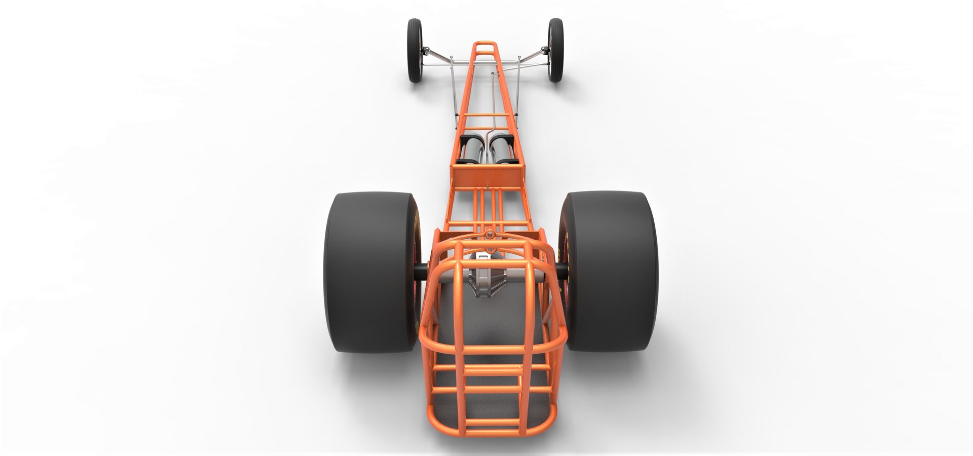 Free Chassis Dragster Drag 3D Model - TurboSquid 1540745