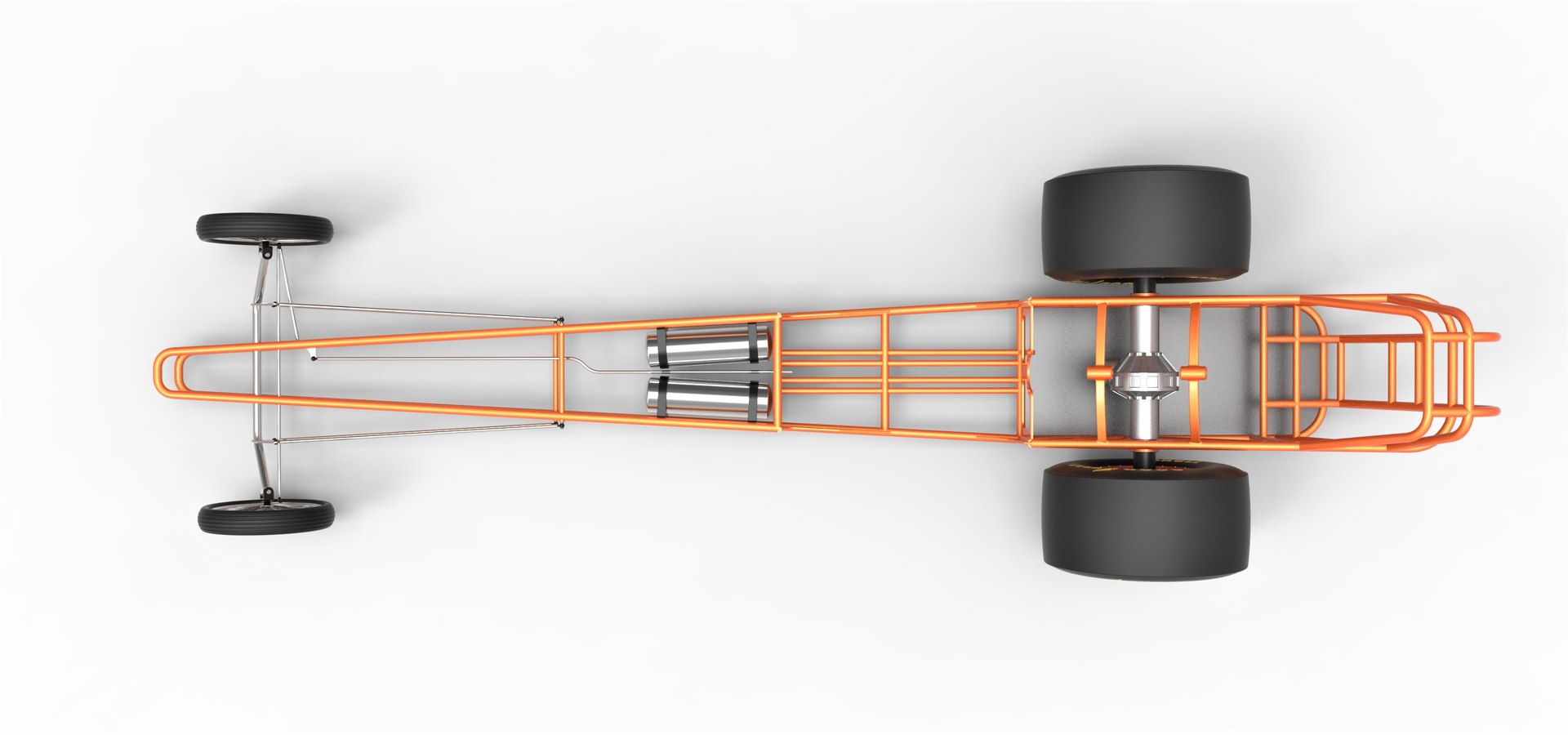 Free Chassis Dragster Drag 3D Model - TurboSquid 1540745